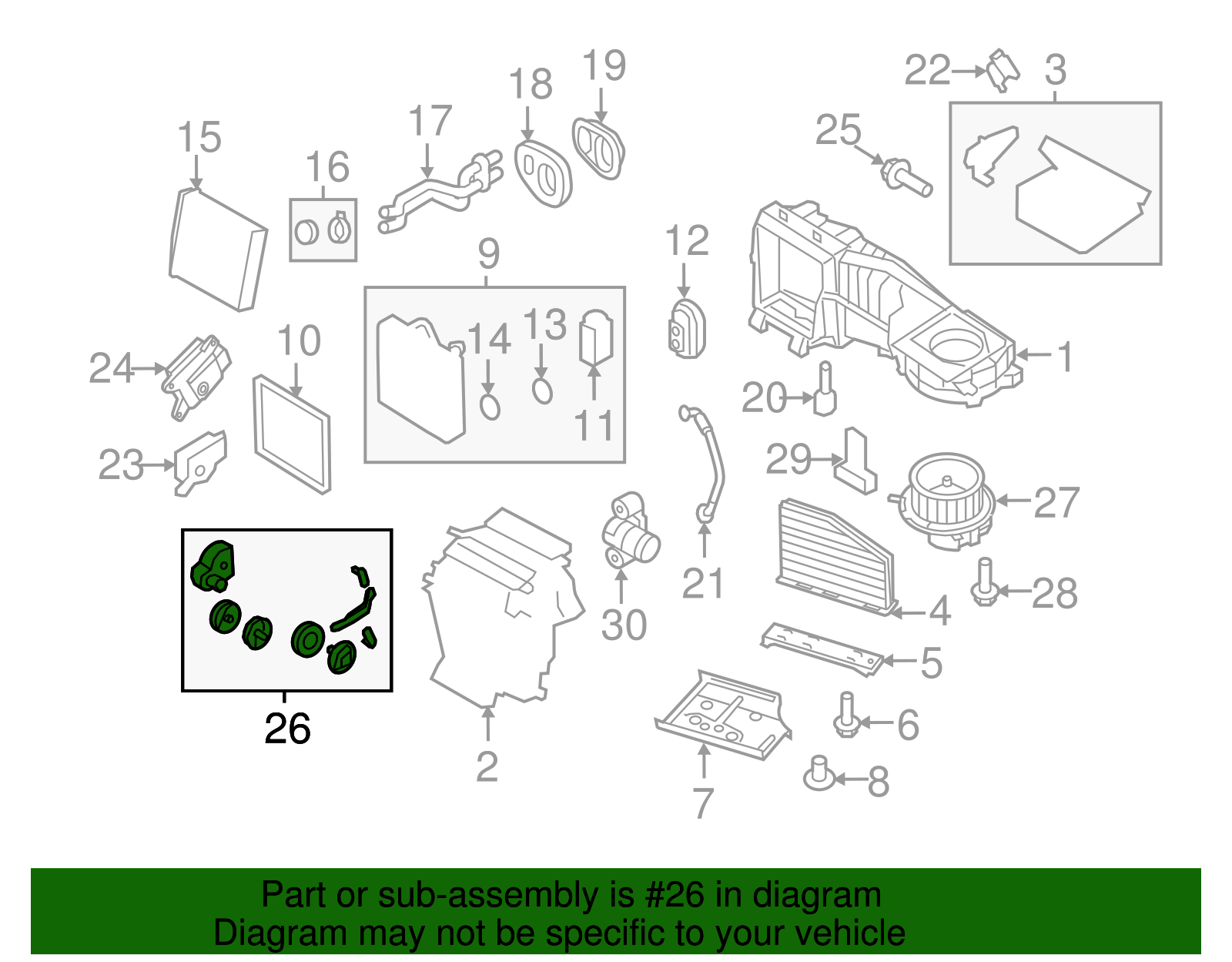 3C1-898-001-E - Lever Assembly 2007-2018 Volkswagen | Volkswagen Parts ...