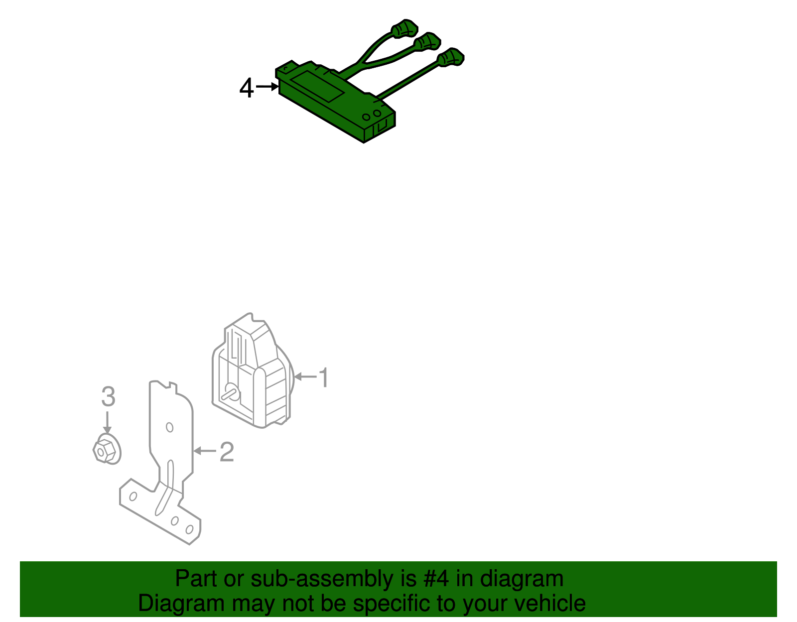 2015-2024 Volkswagen Motion Sensor 5Q0-951-172-A | OEM Parts Online