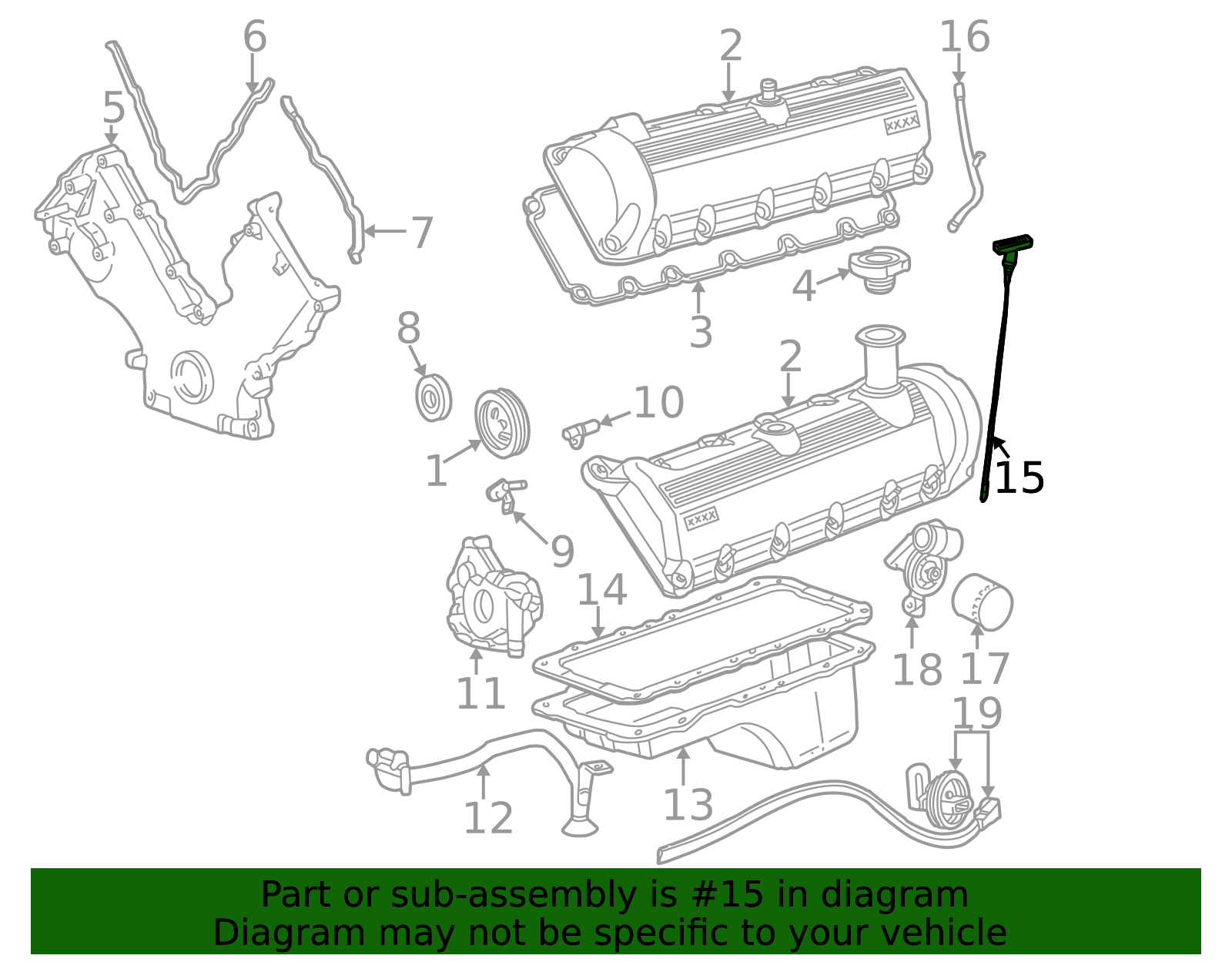 1998-2005 Ford Level Indicator 1C3Z-6750-AA | Miracle Ford Parts
