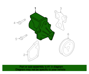2008-2010 Hyundai Sonata Water Pump 25100-25100 | OEM Parts Online