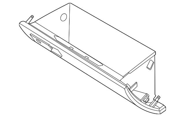 84510-T6000-VNB - Glove Box Door 2021-2024 Genesis GV80 | Hyundai OEM Part