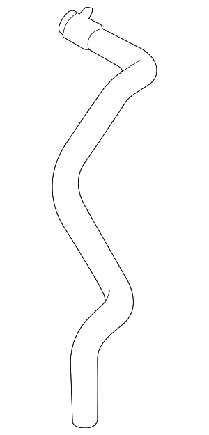 Engine Coolant Overflow Hose | FR3Z-8C362-D | Walls' Ford Parts