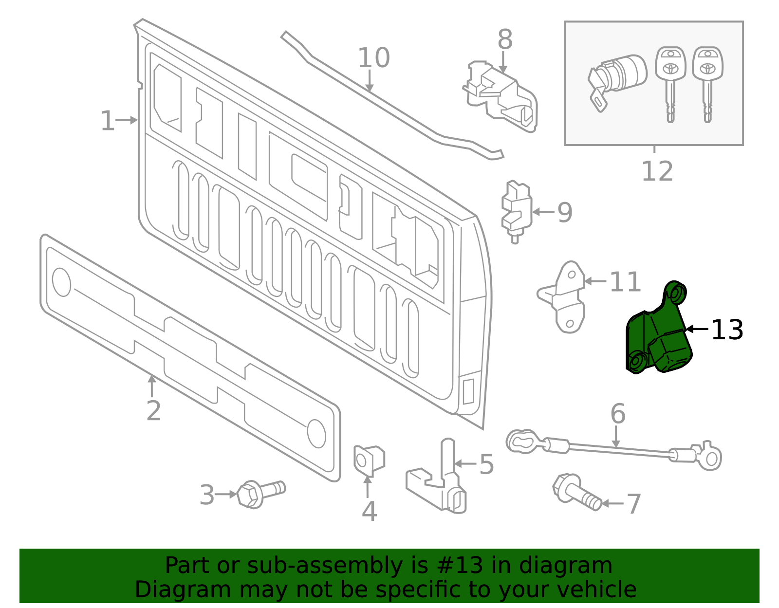 2016-2017 Toyota Tundra Camera 86790-0C021 | Toyota Parts Center