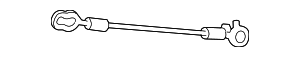 Genuine Toyota Tailgate Support Cable part# 65770-0C060 for 2007-2021 ...