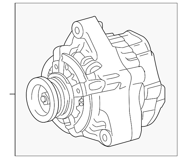 OEM 2007-2022 Toyota Alternator Part # 27060-0S020 | Modern Toyota Parts