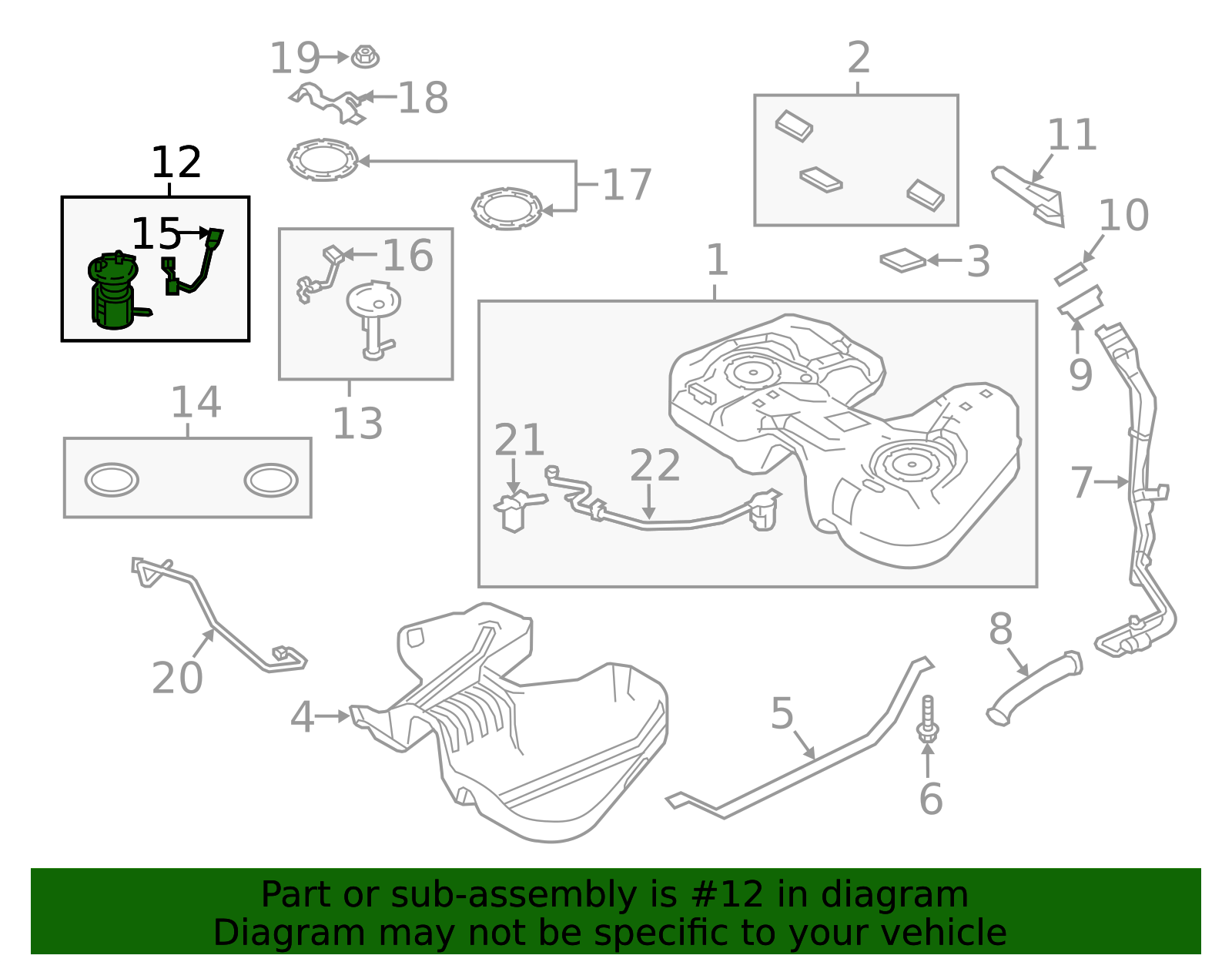 2013-2019 Ford Motorcraft Fuel Pump Assembly PFS-1031 | OEM Parts Online
