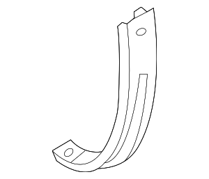 2024-2025 GM Fender Liner Center Bracket 84911766 GM | GMPartsDirect.com