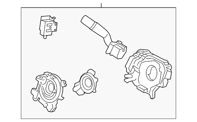2020-2022 Ford Steering Column Switch Housing LC3Z-3F791-BB | OEM Parts ...