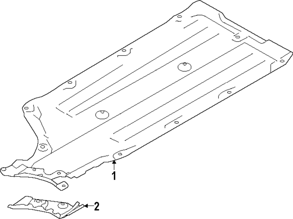 SU003-10734 - 2022-2024 Toyota GR86 - Under Cover | Nucar Toyota Parts