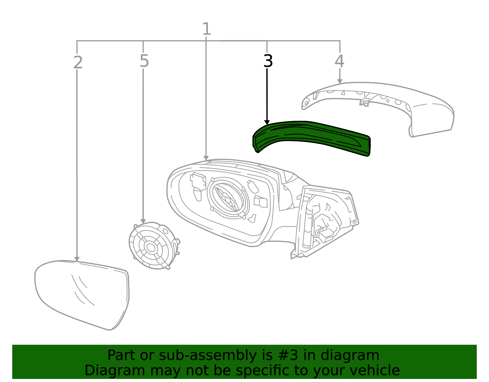 87624-Q5000 - Signal Lamp 2021-2025 Kia Seltos | Kia.Parts Store