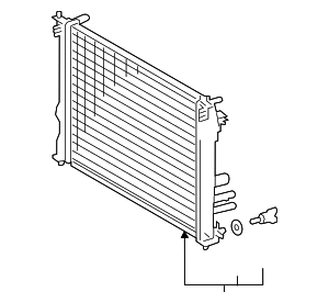 2019-2025 Lexus Radiator Assembly 16400-25190 | OEM Parts Online
