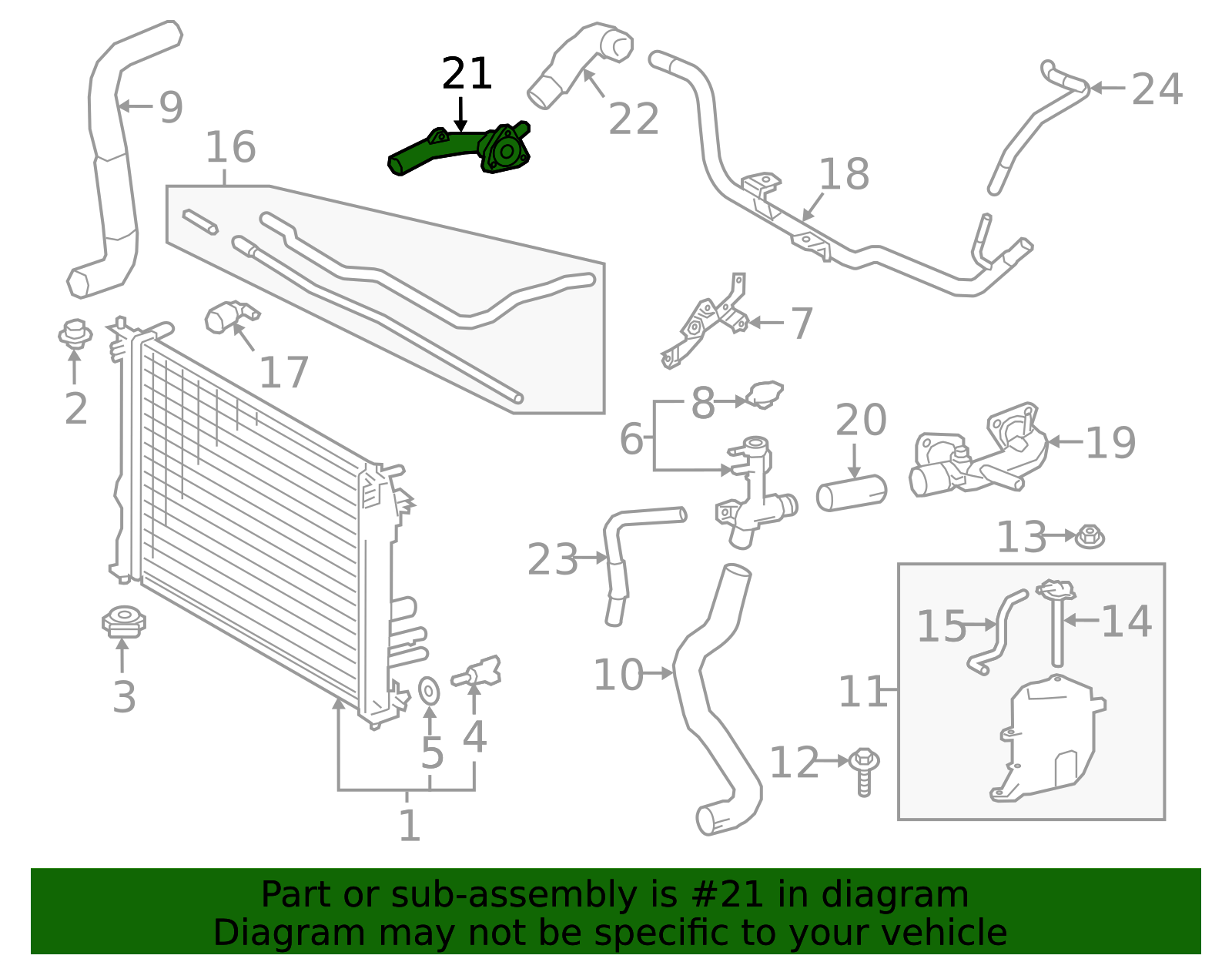 16031-31031 - Thermostat Housing 2016-2025 Lexus | Lexus of Stevens ...