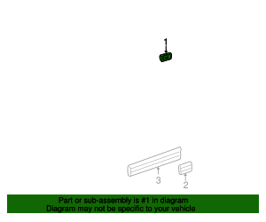 1995-2007 GM Body Side LT Emblem 15036136 GM | GMPartsDirect.com