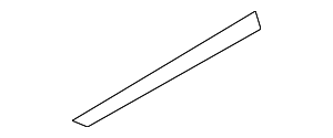 91380-1JA2D - Side Trim 2015-2017 Nissan Quest | Nissan Parts ...