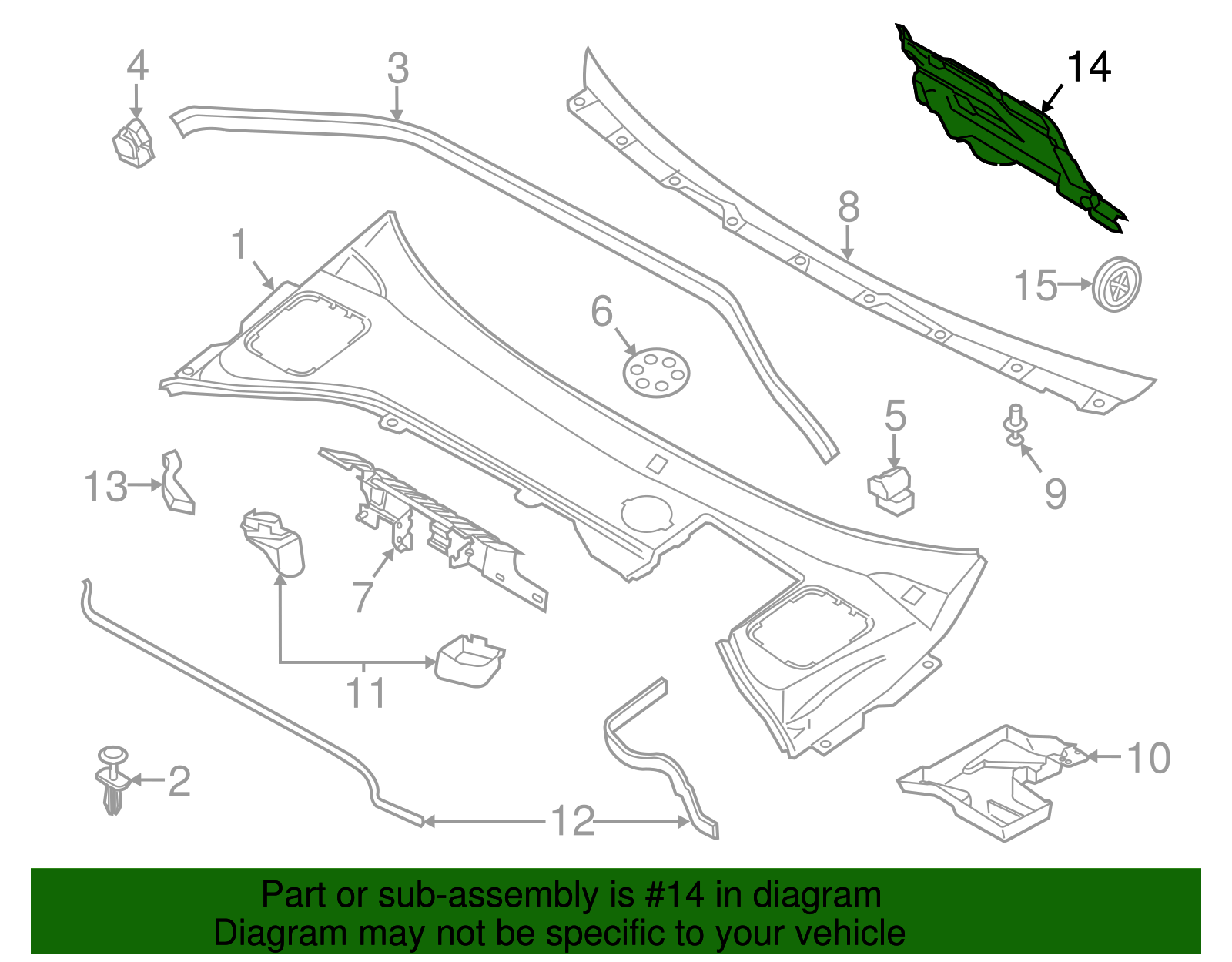 Genuine Dash Liner for 2015-2018 Volvo | Part# 31335577 | Over 30% Off ...