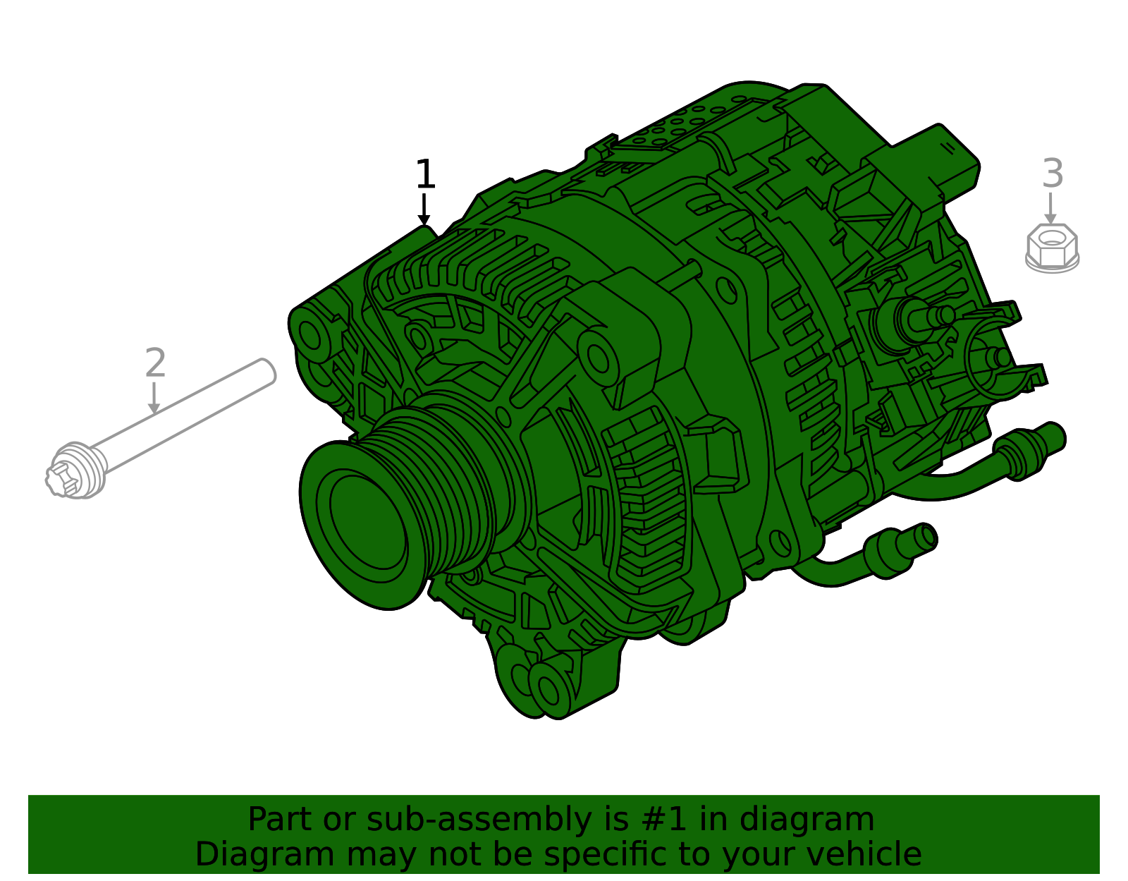 2021-2025 BMW Generator Assembly 12-31-8-490-540 | BMW OEM Parts