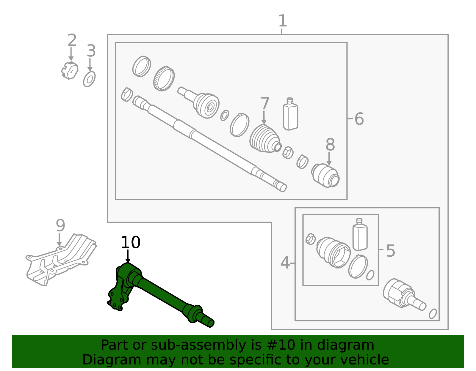 49560-A7400 - Intermediate Shaft 2014-2016 Kia | Kia.Parts Store