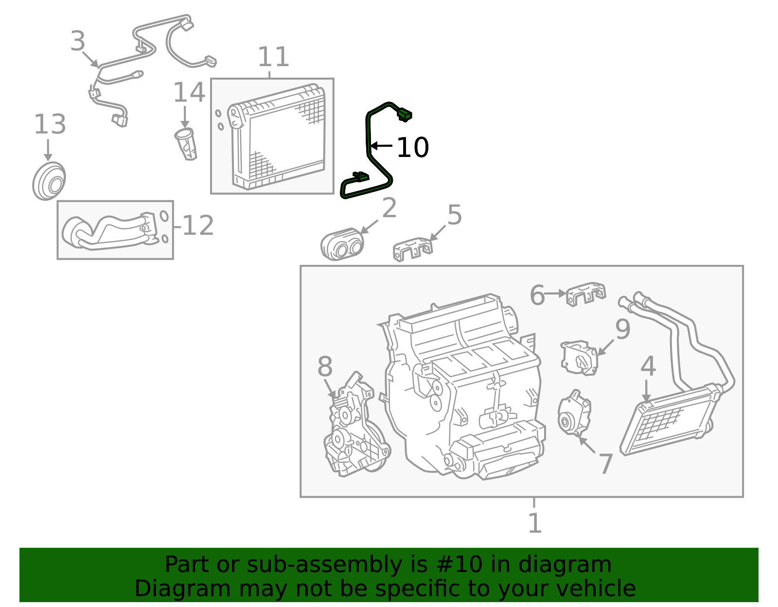 2007-2022 Toyota In-Car Temp Sensor 88620-0C010 | Toyota Parts Center