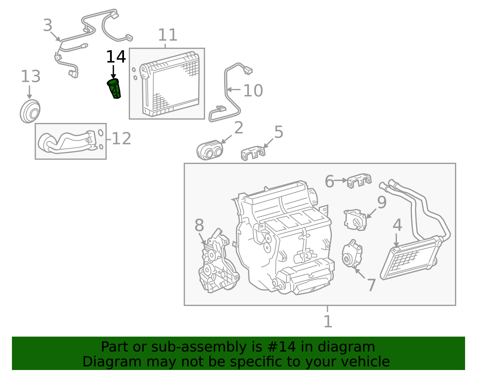 88515-64010 - High-Quality A/C Expansion Valve for 2014-2022 Toyota ...