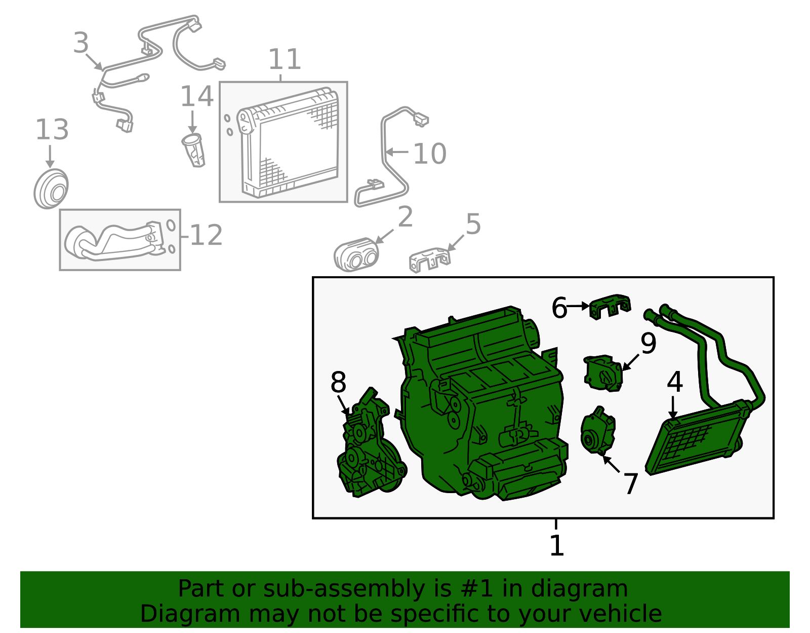 2014-2021 Toyota Tundra Case Assembly 87050-0C110 | OEM Parts Quick