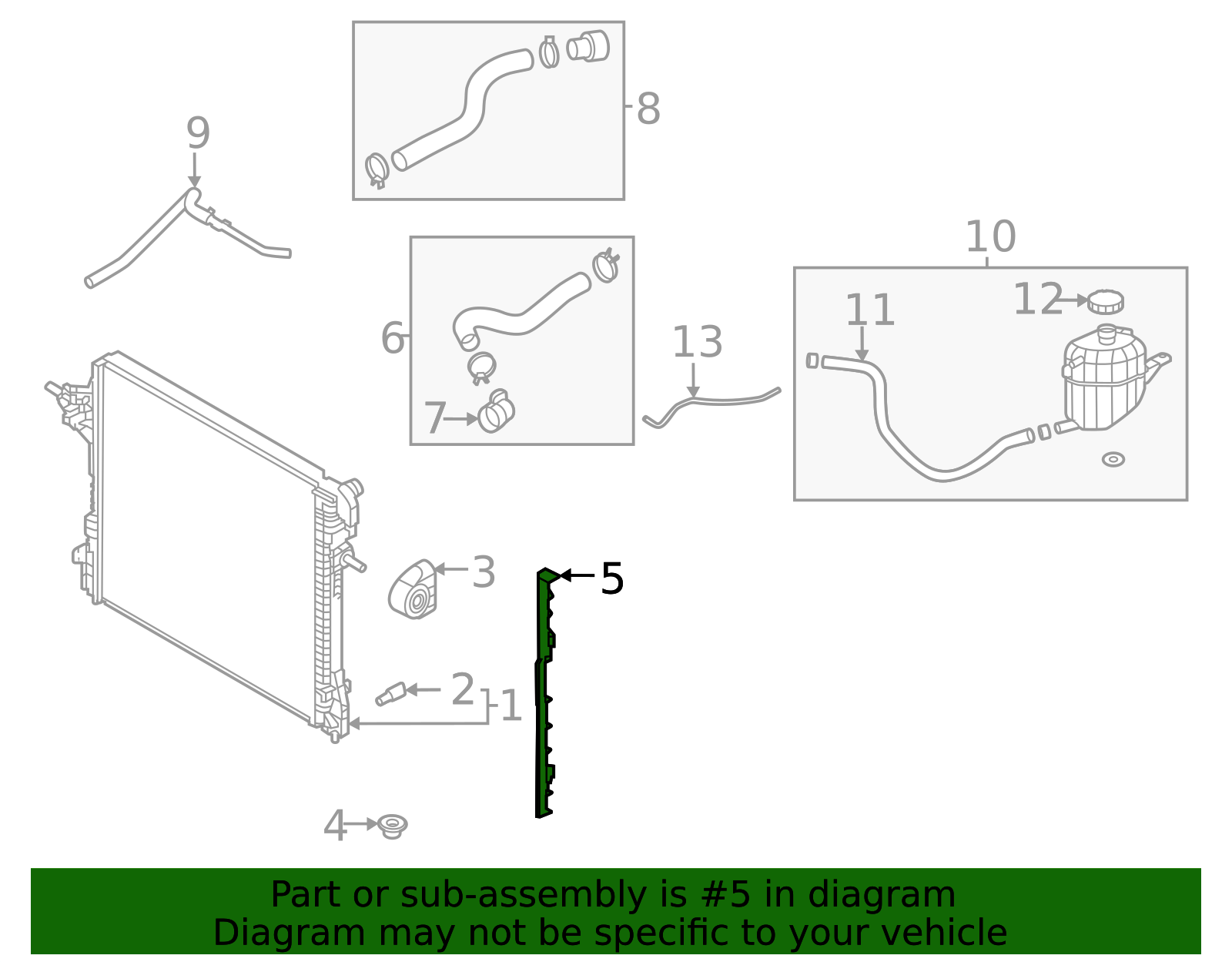2021-2024 Genesis GV80 Guard 29136-T6000 | QuirkParts