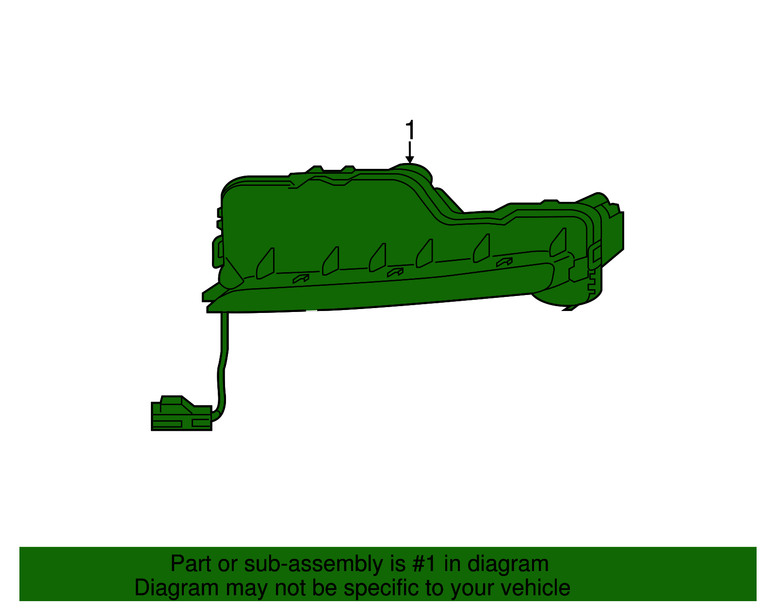 2014-2018 Volvo Park Lamp 31420395 | TascaParts.com