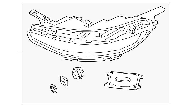 92102-J2050 - Composite Assembly 2020-2022 Kia Soul | Kia.Parts Store