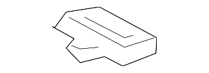 52115-14130 - Bumper Cover Support Rail (Left, Right, Front) - 1993 ...