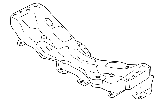 20101XC00A - 2019-2024 Subaru Ascent - Cross-Member | OEM Subaru Parts ...