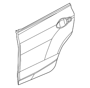 2012-2015 Honda Civic Outer Panel 67611-TR0-305ZZ | Honda Factory Parts