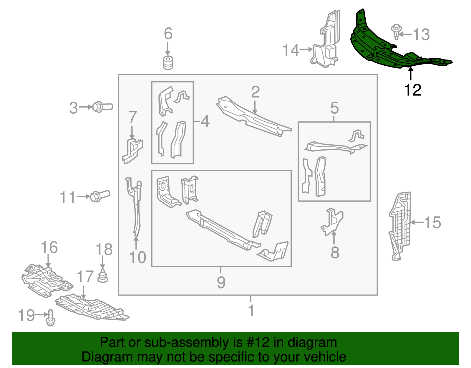 2015-2017 Toyota Camry Sight Shield 53295-06130 | Toyota San Diego Parts