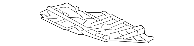 Genuine Toyota Under Cover part# 51442-06210 for 2015-2017 Toyota Camry ...