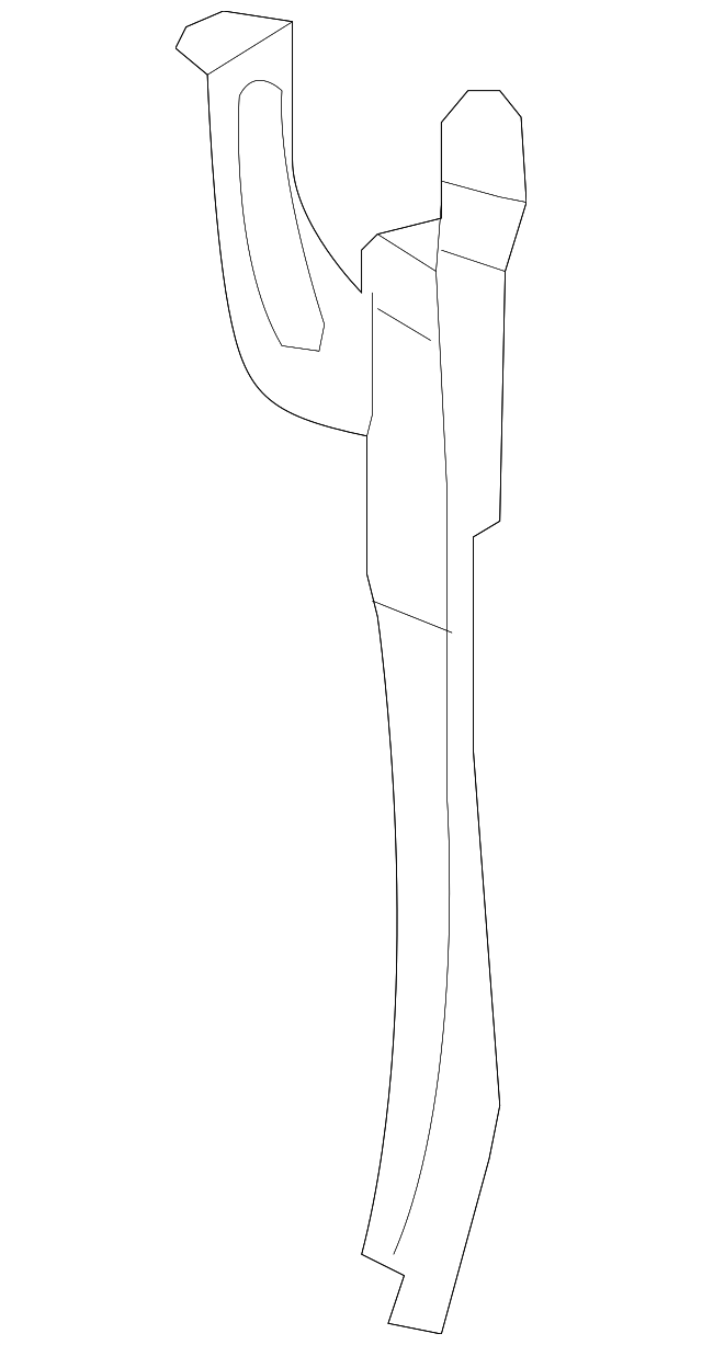 Genuine Toyota Latch Support part# 53208-06150 for 2015-2017 Toyota ...