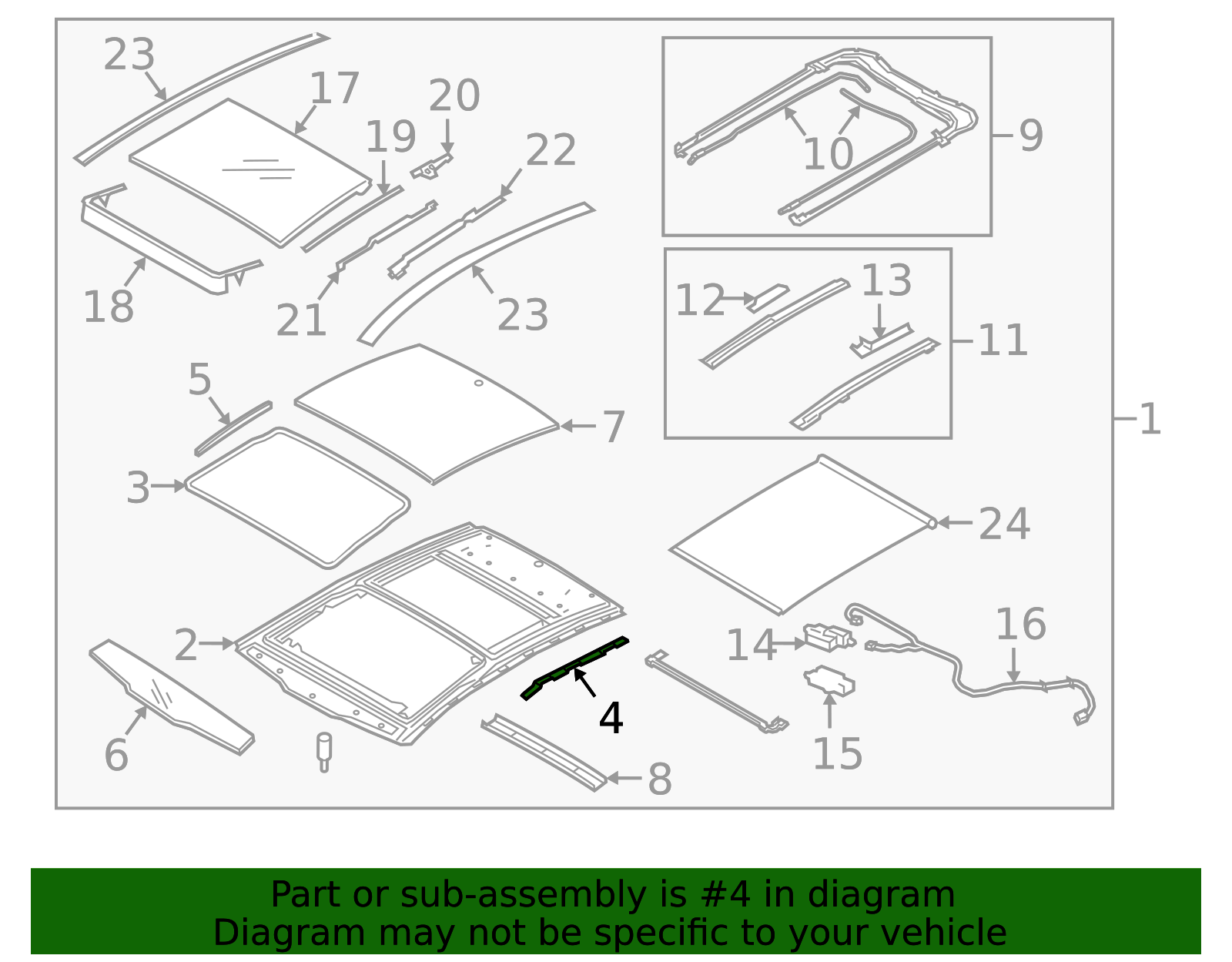 81627-F6000 - Side Rail Kia.Parts Store