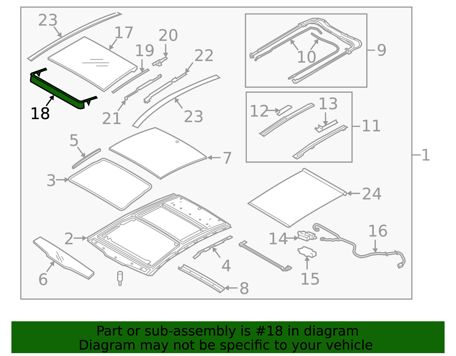 81611-F6000 - Deflector 2017-2020 Kia Cadenza | Kia.Parts Store