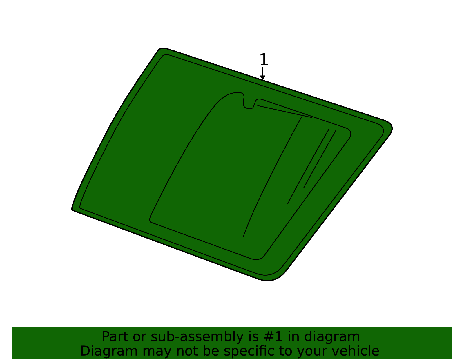 23220279 - 2015-2020 GM - Passenger Side Quarter Rear Window | Partners ...
