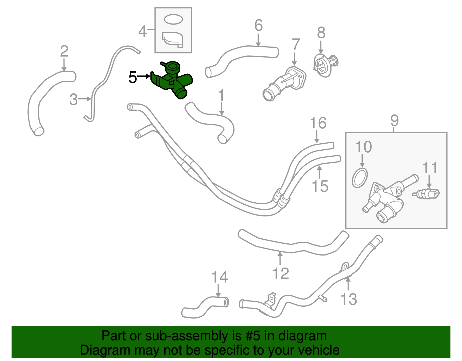 25329-3X600 - Filler Neck 2014-2018 Kia | Kia.Parts Store