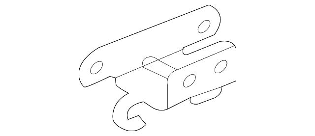 2020-2025 Ford Air Inlet Bracket LX6Z-6K864-A | Awesome Parts Ford