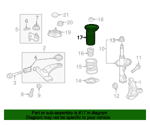 48045-47011 - High-Quality Coil Spring Insulator for 2016-2018 Toyota ...