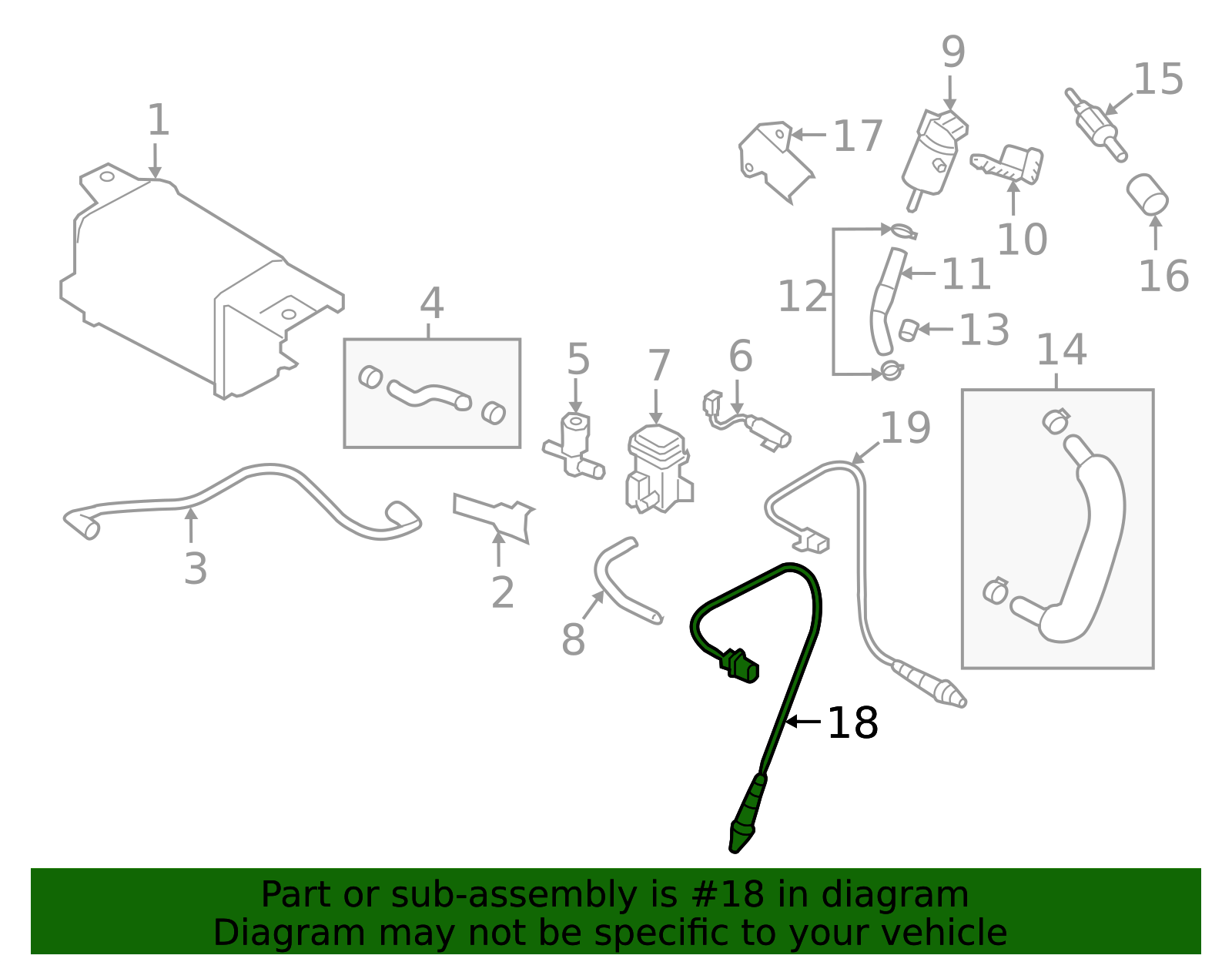 Genuine Oxygen Sensor for 2017-2021 Hyundai | Part# 39210-2B510 ...