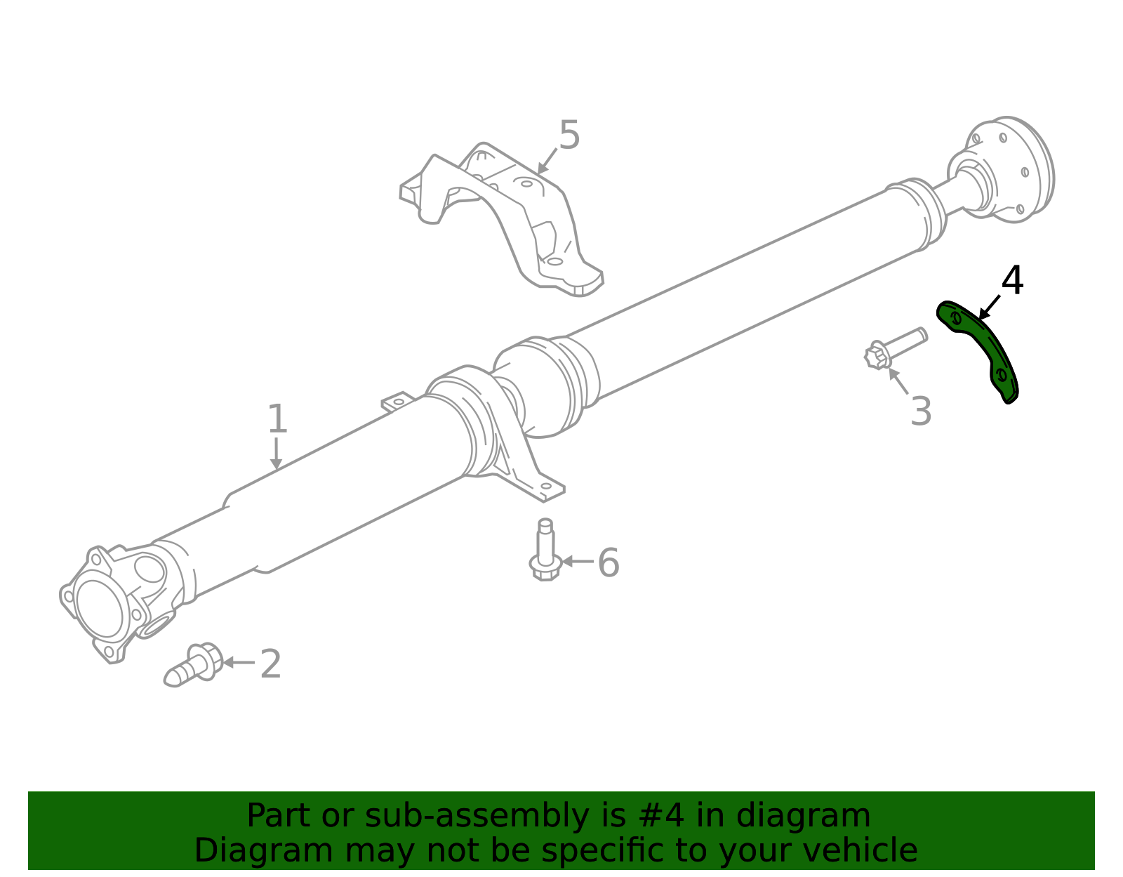 TYF500020 - Drive Shaft Assembly Washer 2006-2023 Land Rover | Land ...