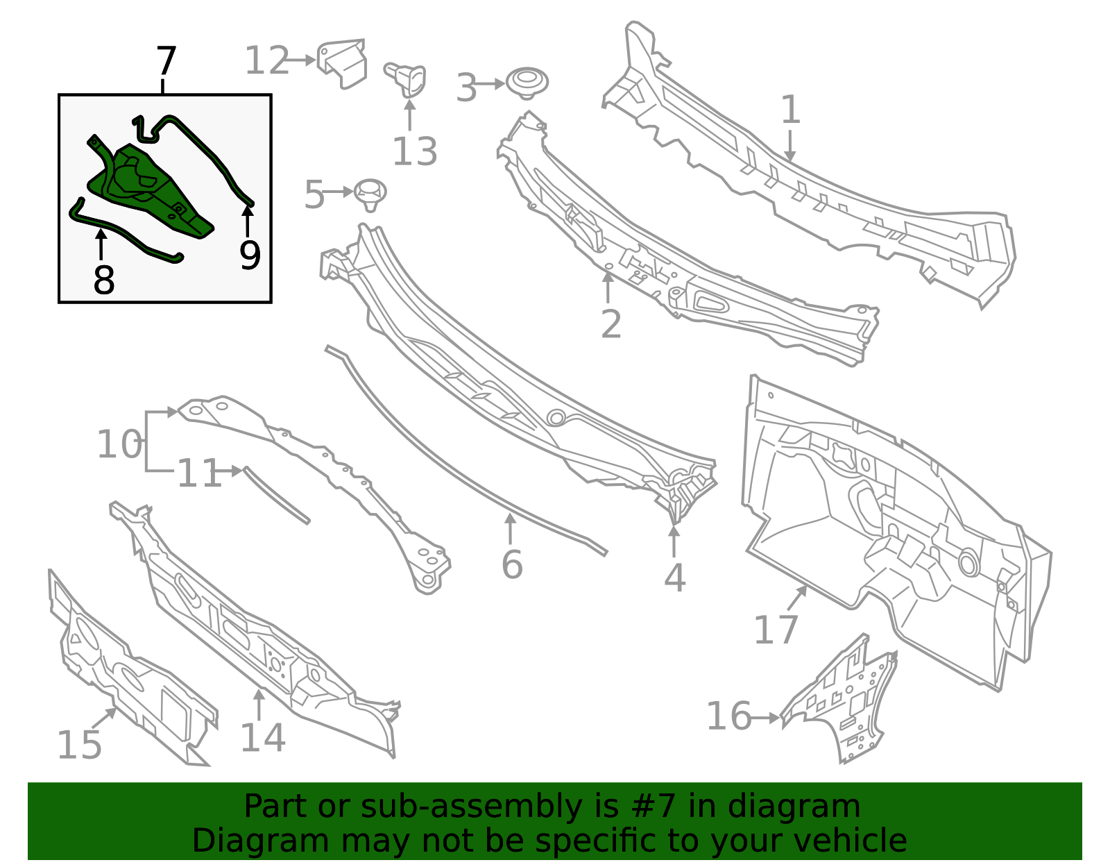 66361-3TA0A - Reinforced Panel 2013-2018 Nissan Altima | Nissan ...