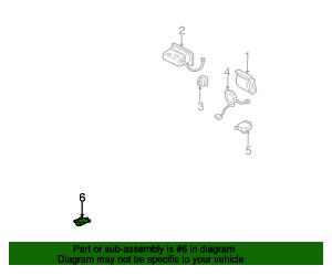 2003-2004 GM Ft Impact Sensor 85598002 | Shop Matick Buick GMC