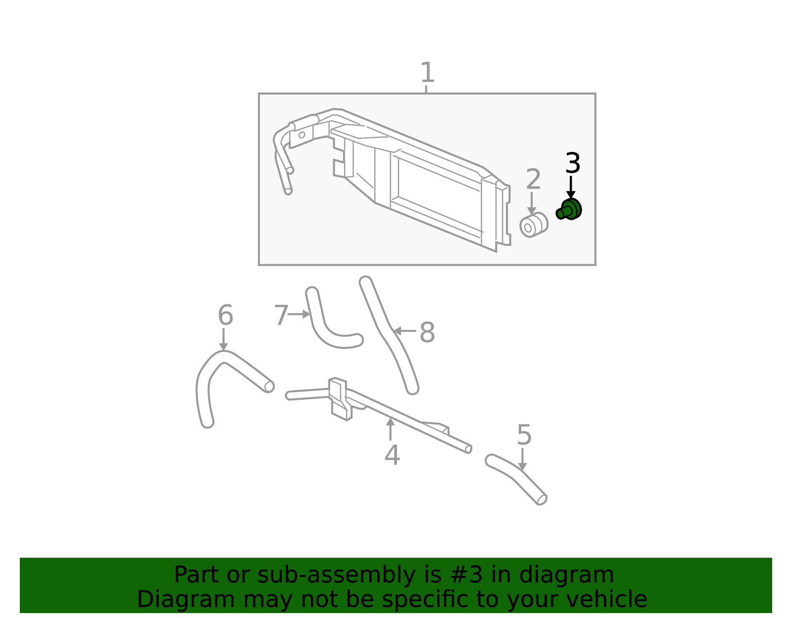 2001-2026 Honda Automatic Transmission Oil Cooler Mounting Bracket ...