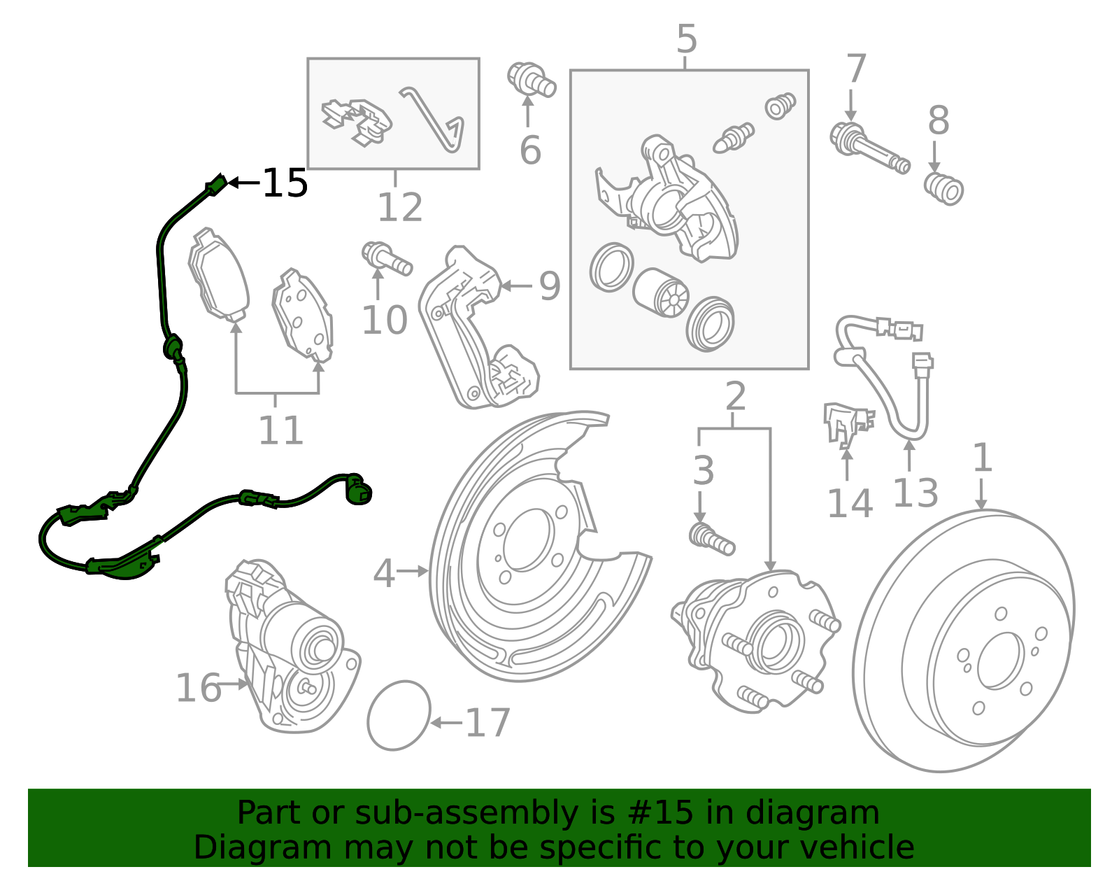 2019-2025 Toyota Corolla ABS Sensor 890C0-12010 | MotorMotor