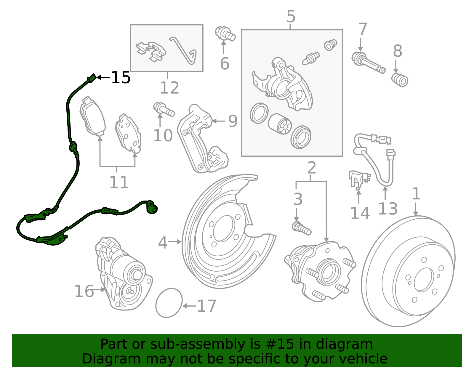 2020-2025 Toyota Corolla ABS Sensor 890C0-02010 | Toyota Parts Center