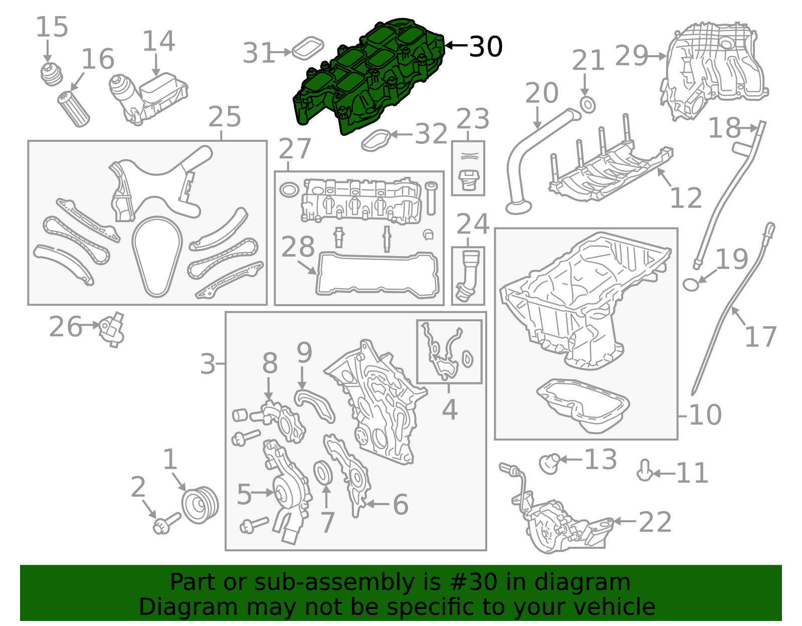 Intake Manifold, Lower 05184199AF | Mopar Parts Canada