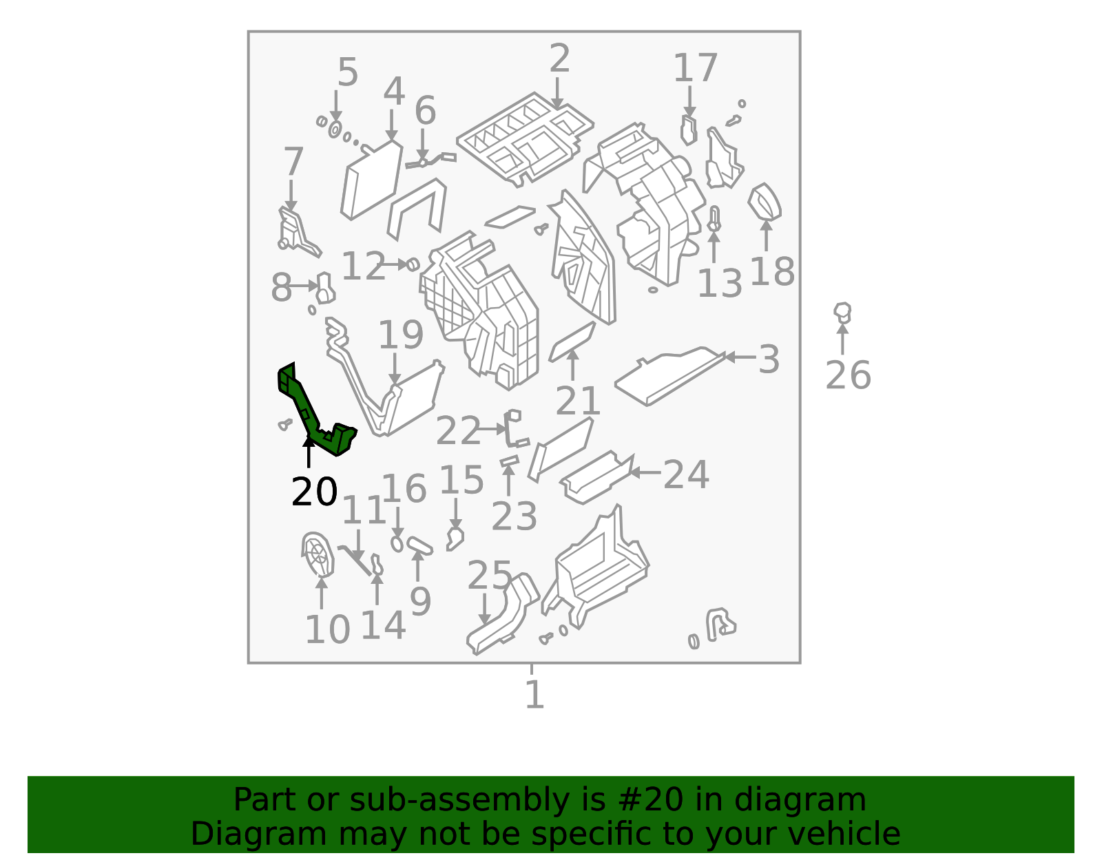97137-3K000 - Plenum Panel - 2009 Hyundai Sonata | World OEM Parts Hyundai