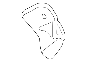 2014-2019 Chevrolet Corvette Front Passenger Side Lift Off Roof Bracket ...