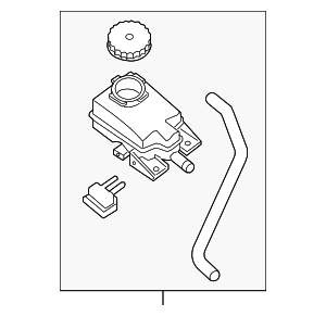 2018-2024 Nissan Murano Master Cylinder Reservoir 46090-5AA0B | Nissan RVA
